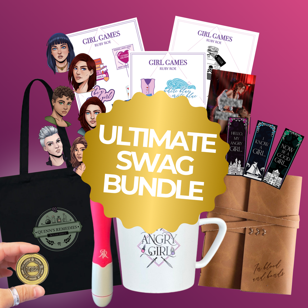 PREORDER: The Ultimate Girl Games Swag Bundle – Ruby Roe's Bookshop