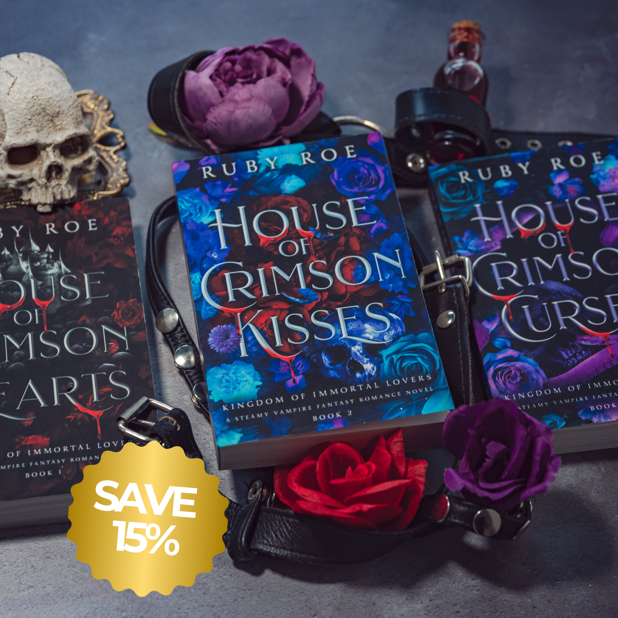 Kingdom of Immortal Lovers Trilogy Bundle — Signed Sapphic Vampire ...